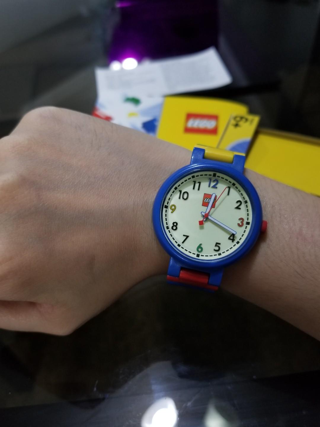 Vintage Classic Lego Watch for Adult (Glow in the Dark), Everything ...