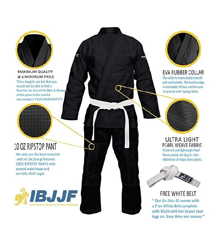 Hawk A3 BJJ Gi for Men, Sports Equipment, Sports & Games, Water Sports ...