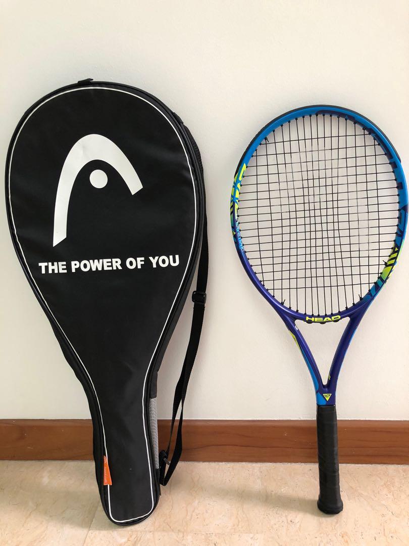 Head Tennis Racket - Challenge Lite, Sports Equipment, Sports & Games ...