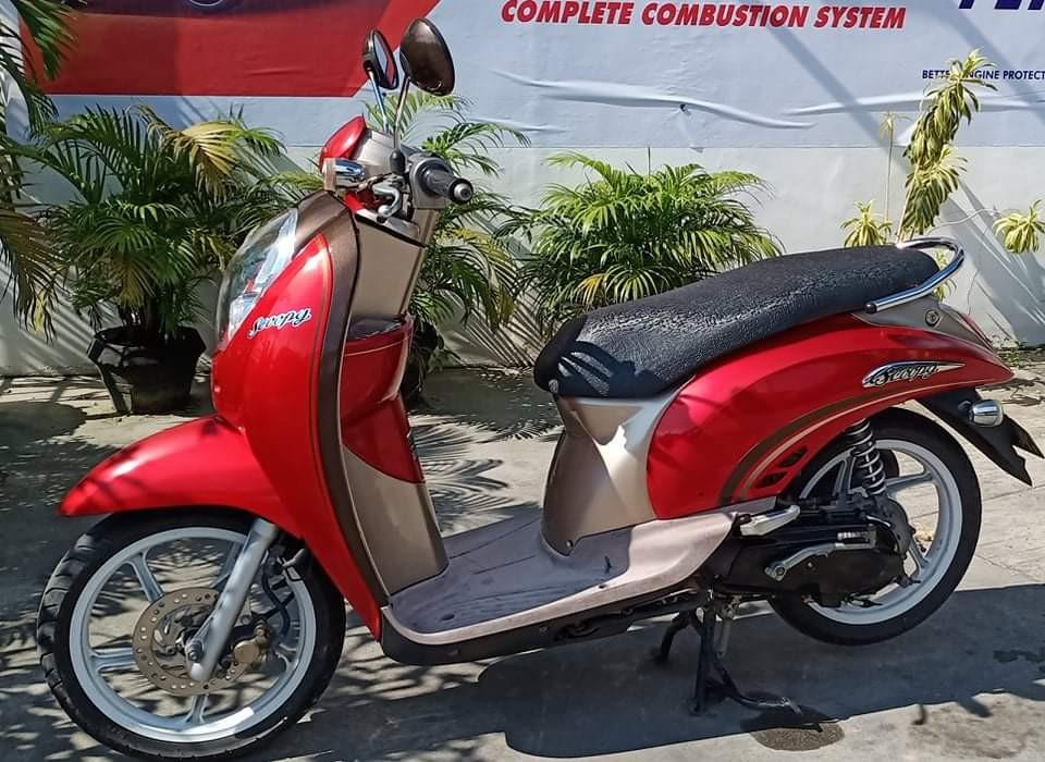 Honda Scoopy Red, Motorbikes, Motorbikes for Sale on Carousell
