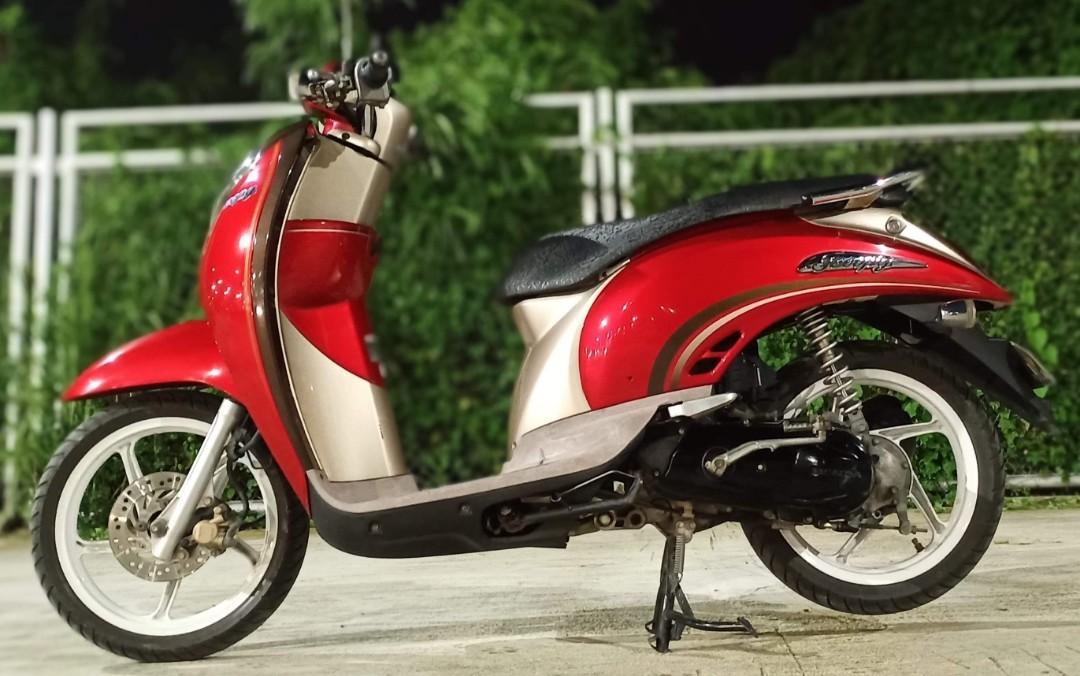 Honda Scoopy Red, Motorbikes, Motorbikes for Sale on Carousell