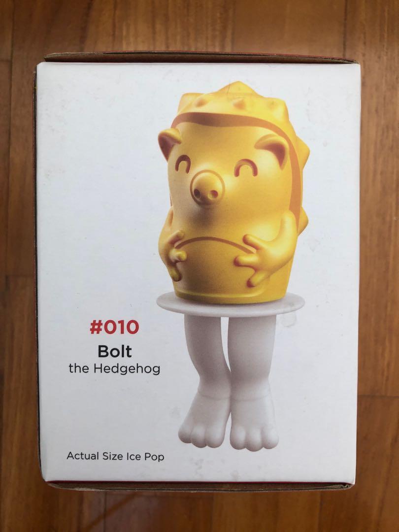 Ice Pop Mold Bolt Hedgehog, Furniture & Home Living, Kitchenware ...