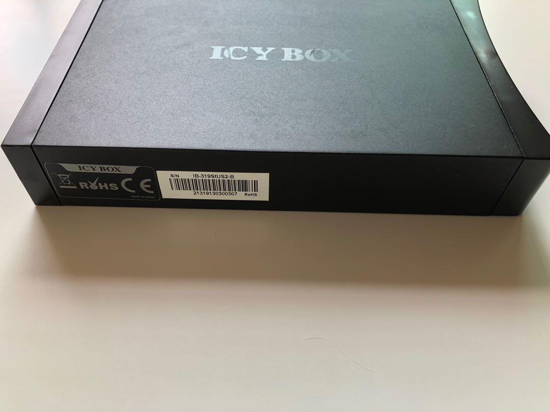 Icy Box External Enclosure for 3.5" Hard Disc, Computers & Tech, Parts ...