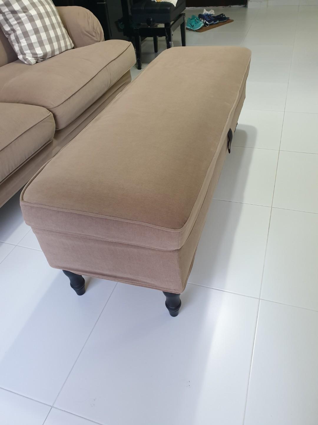 IKEA Stocksund bench, Furniture & Home Living, Furniture, Sofas on ...