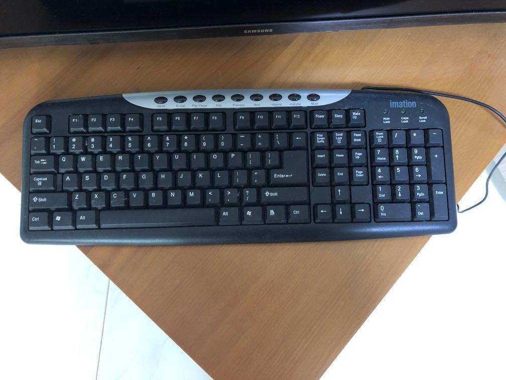 Imation Keyboard - Wired, Computers & Tech, Parts & Accessories ...