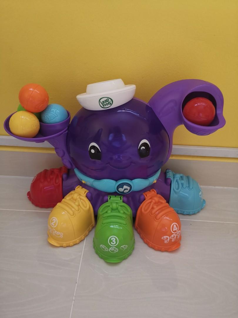 LeapFrog Peak-A-Shoe Octopus, Babies & Kids, Toys & Walkers on Carousell