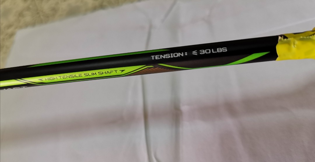 Li Ning Turbo Charging 7ii TD badminton racket, Sports Equipment ...