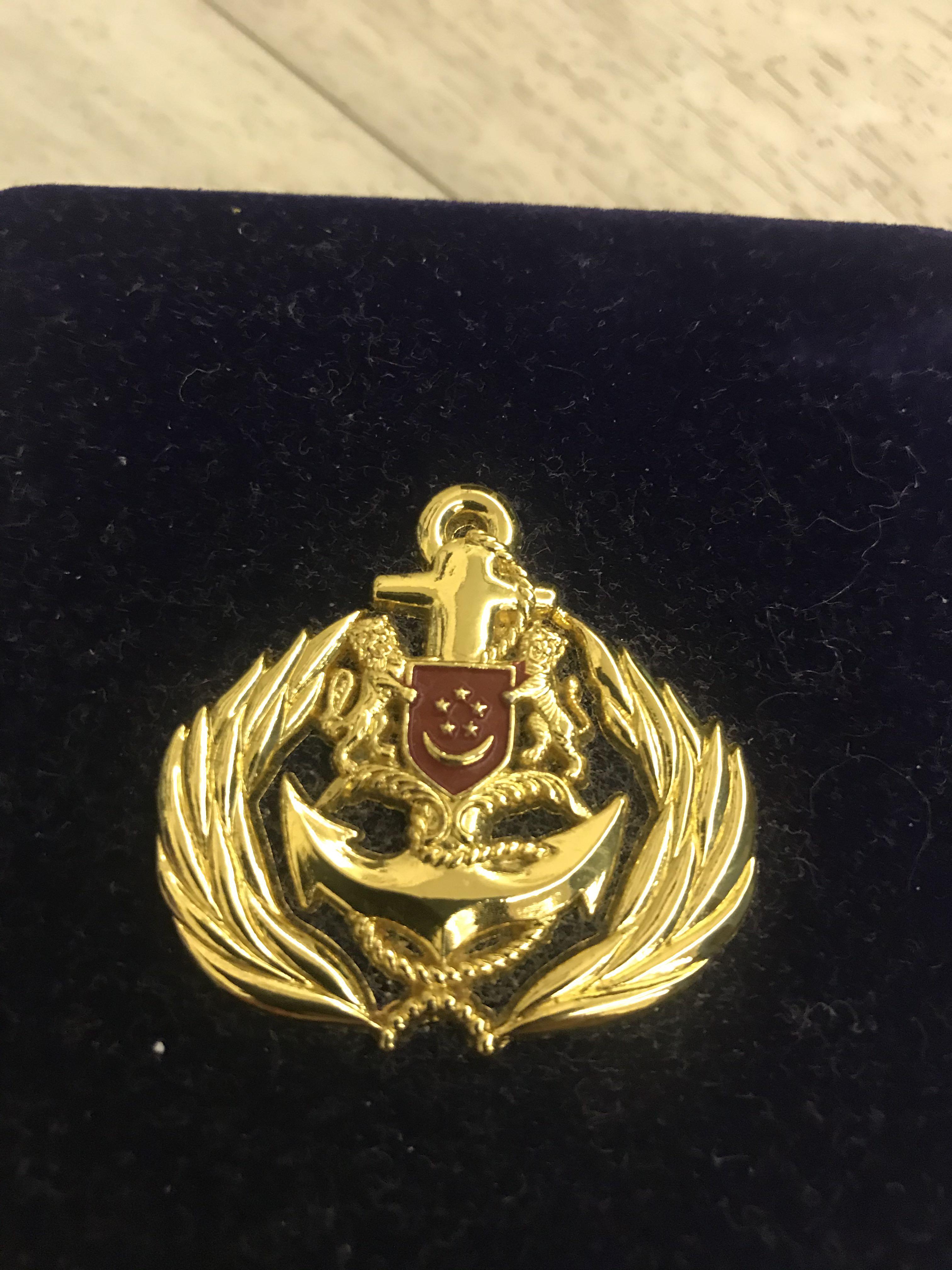 Limited Edition RSN Singapore Navy Commemorative Gold Coin Golden ... Limited Edition RSN Singapore Navy Commemorative Gold Coin Golden ...