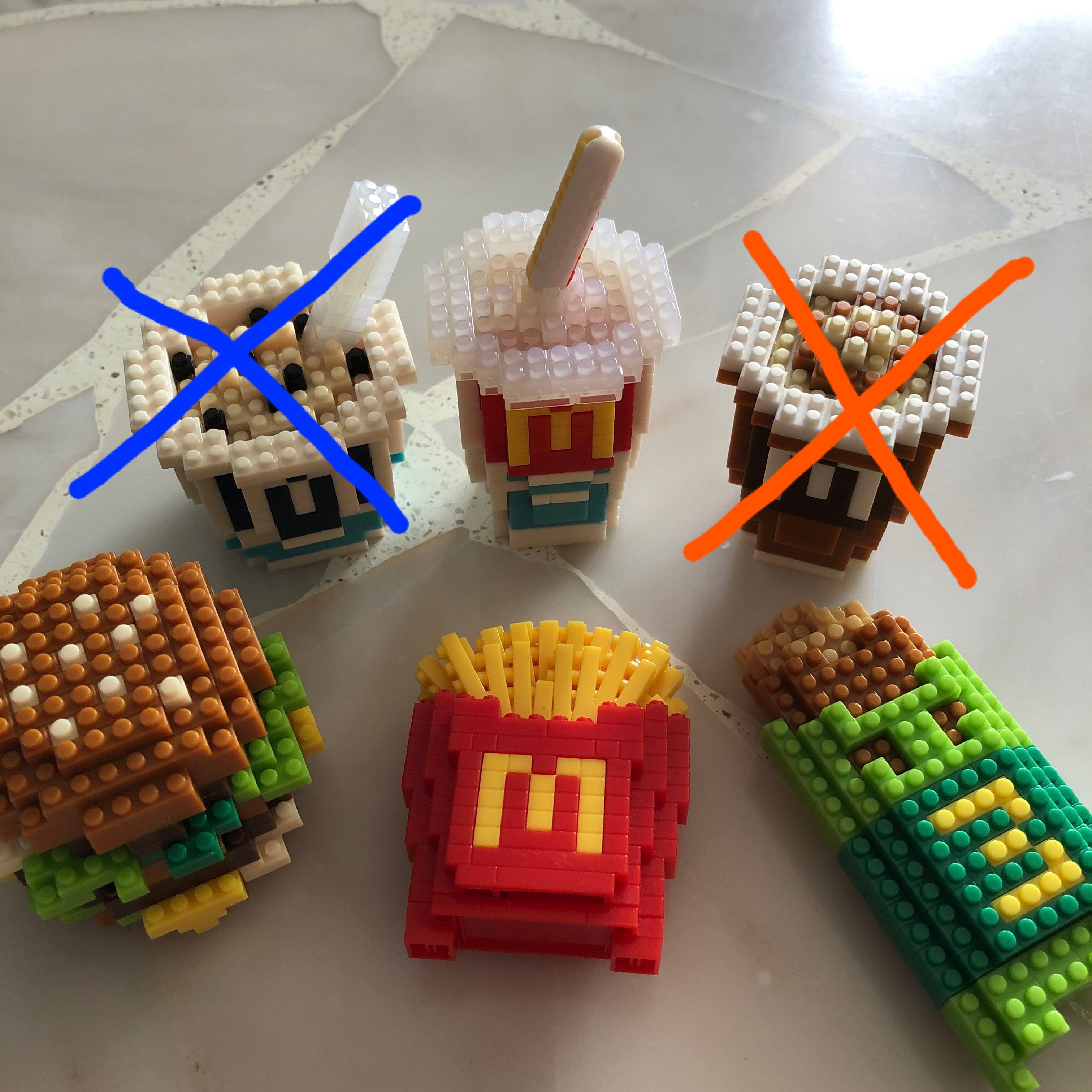 mcdonalds nanoblock, Hobbies & Toys, Toys & Games on Carousell