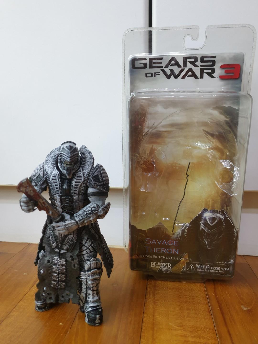 NECA Gears of War 3 Series 3 Savage Theron Action Figure, Hobbies ...