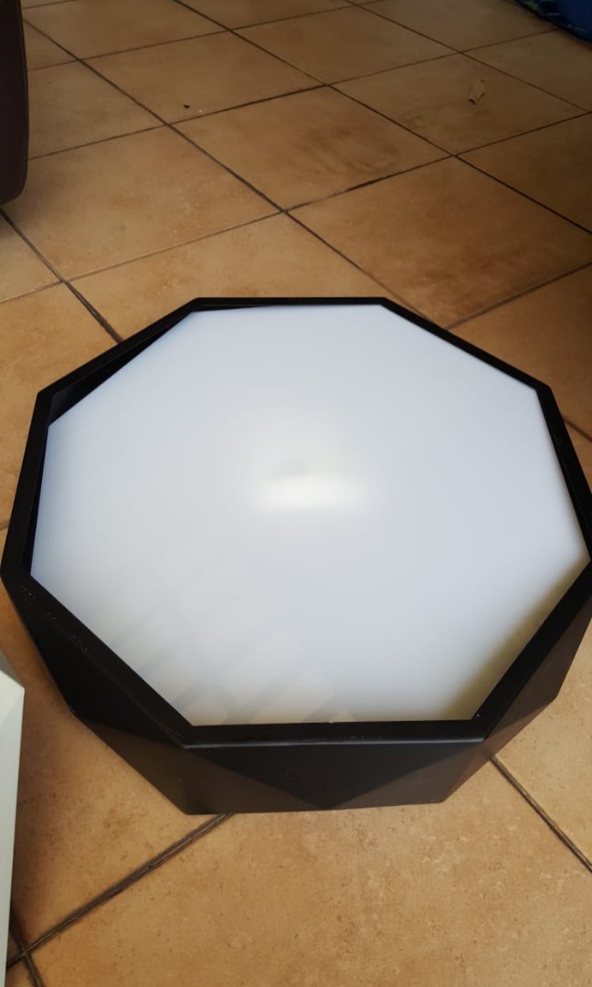 Octagon LED Ceiling Light, Furniture, Home Decor, Lighting & Supplies ...