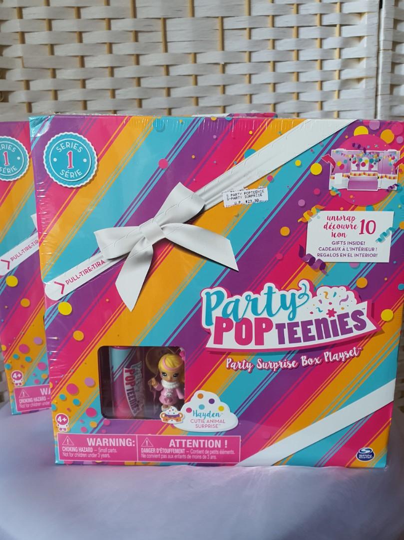 Party POP Surprise Party Box Set - Hayden the Cutie Animal Surprise ...