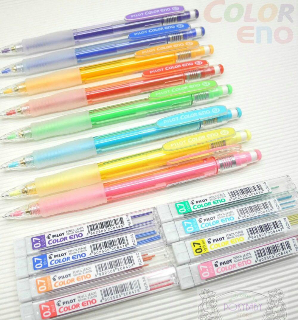 Pilot Color Eno Mechanical Pencil 0.7mm, Hobbies & Toys, Stationery ...