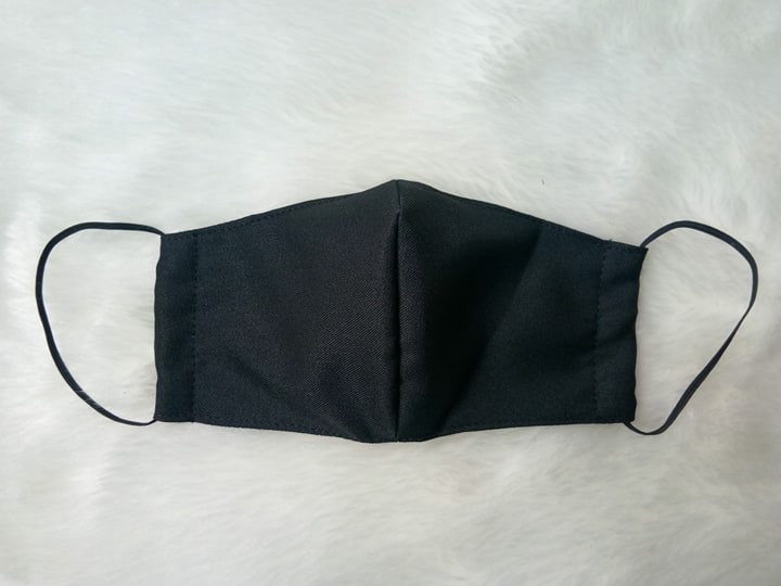 [UNAVAILABLE] Plain Black Face Mask, Beauty & Personal Care, Face, Face ...