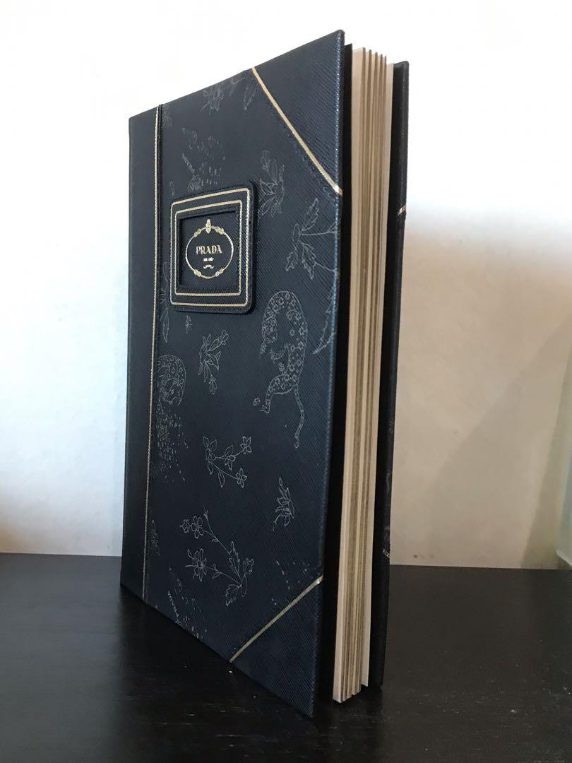 Prada Saffiano Leather Notebook, Books & Stationery, Stationery on ...