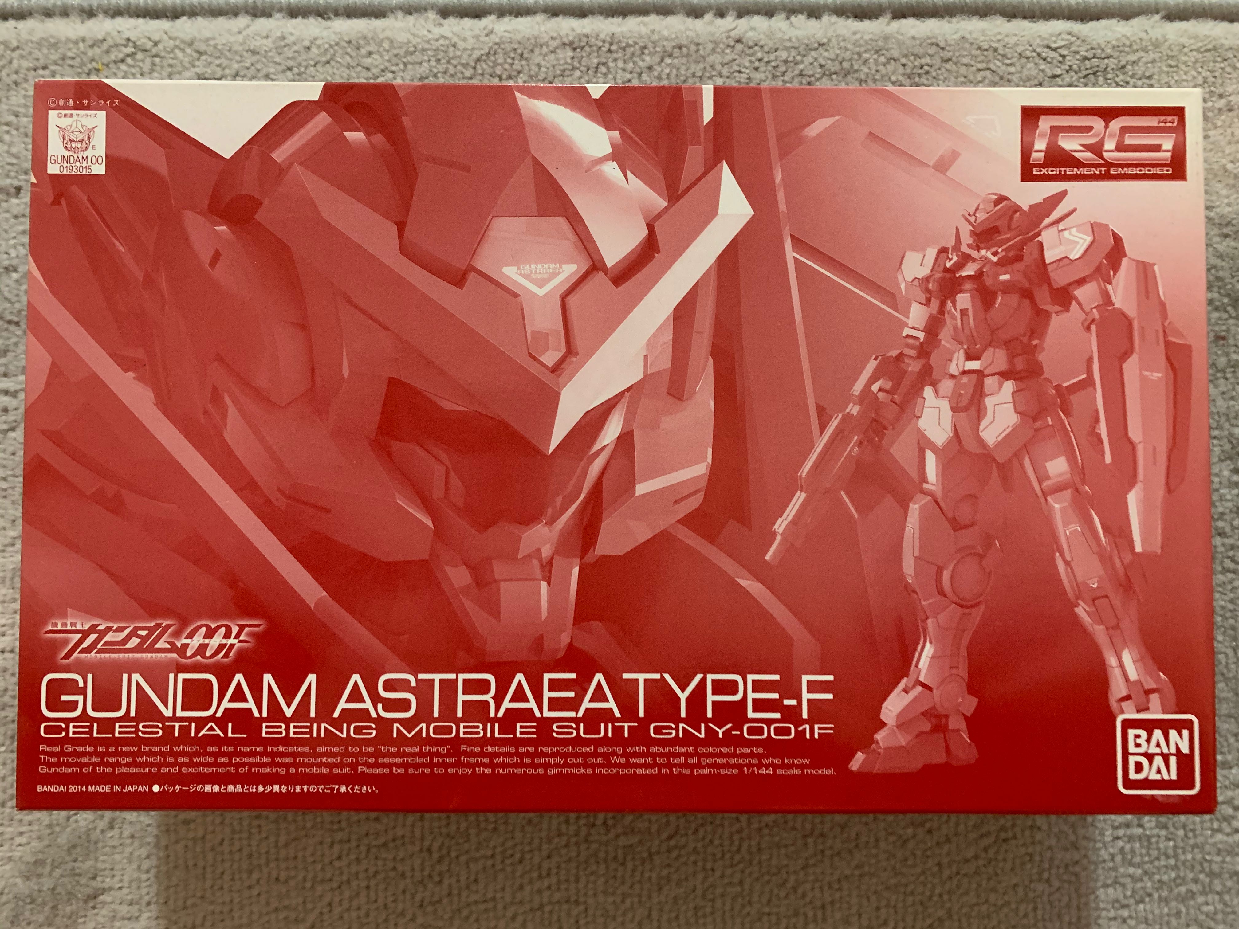 RG Astrea Type F Gundam 00, Hobbies & Toys, Toys & Games on Carousell