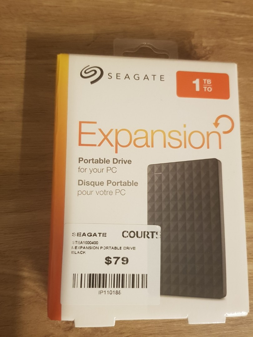 Seagate Expansion Portable Drive (1TB), Computers & Tech, Parts ...
