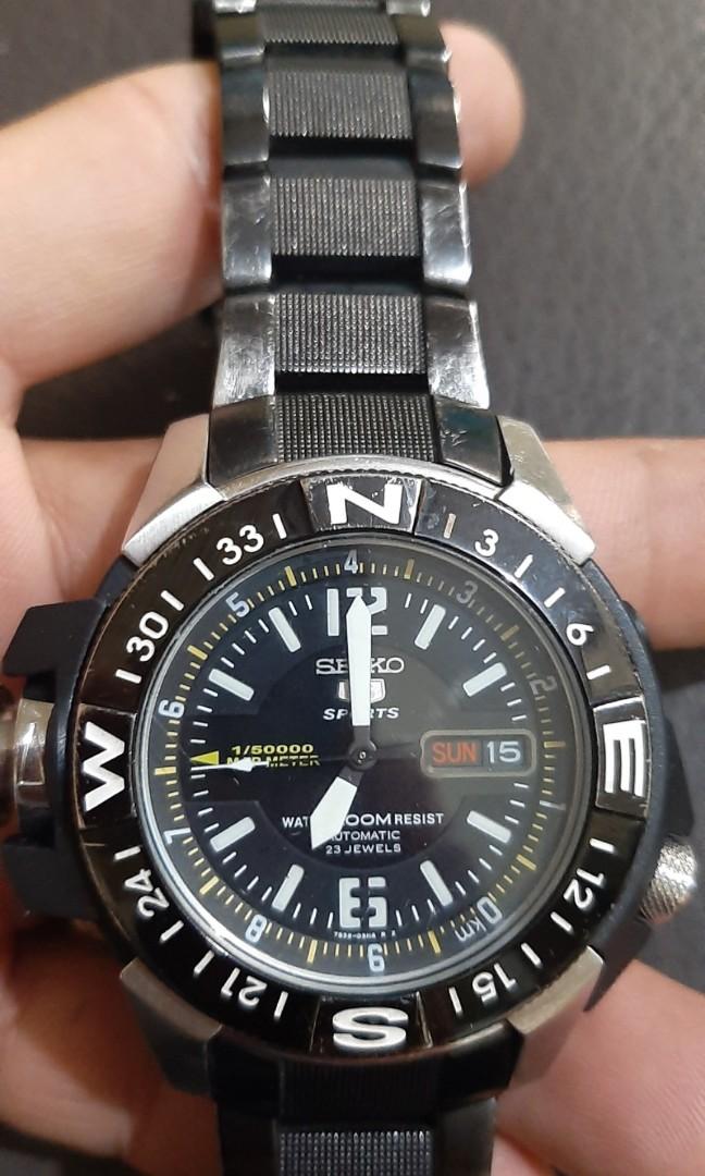 Seiko map meter, Men's Fashion, Watches & Accessories, Watches on Carousell