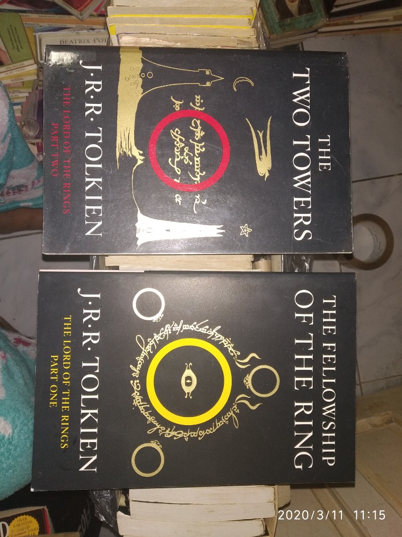 SET J.R.R. Tolkien Black Edition, Hobbies & Toys, Books & Magazines ...