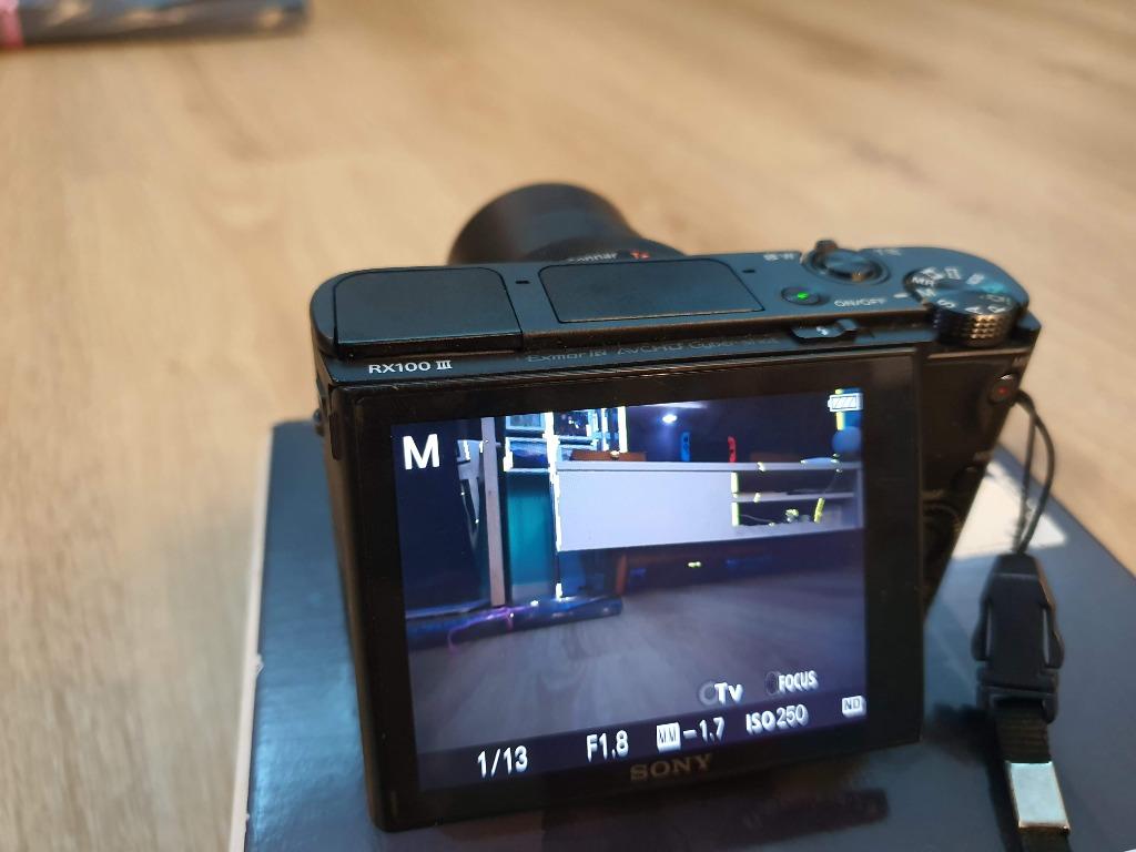 Sony Cybershot RX100 MIII Digital Camera; Almost NEW, Photography ...