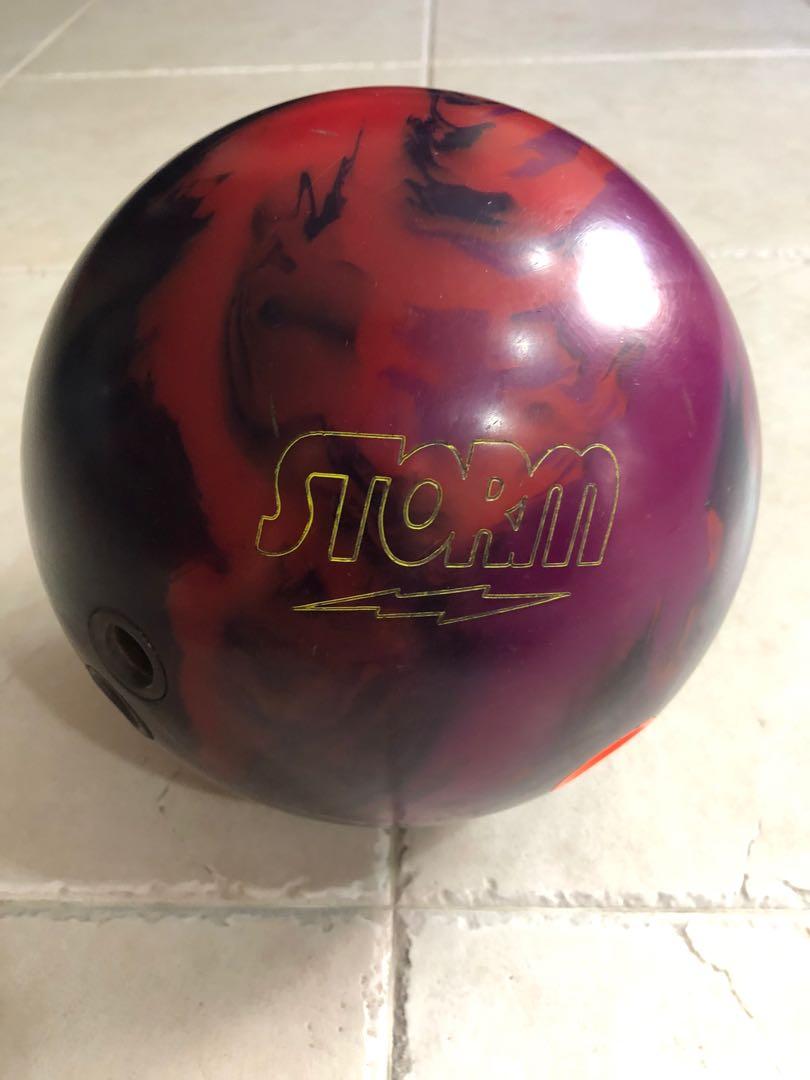 Storm Zero Gravity 15lbs bowling ball, Sports Equipment, Sports & Games ...