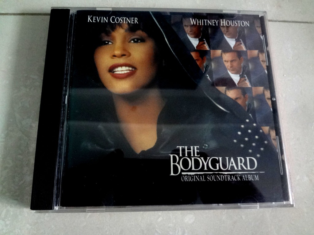 The Bodyguard CD Original Soundtrack Album Whitney Houston etc, Music ...