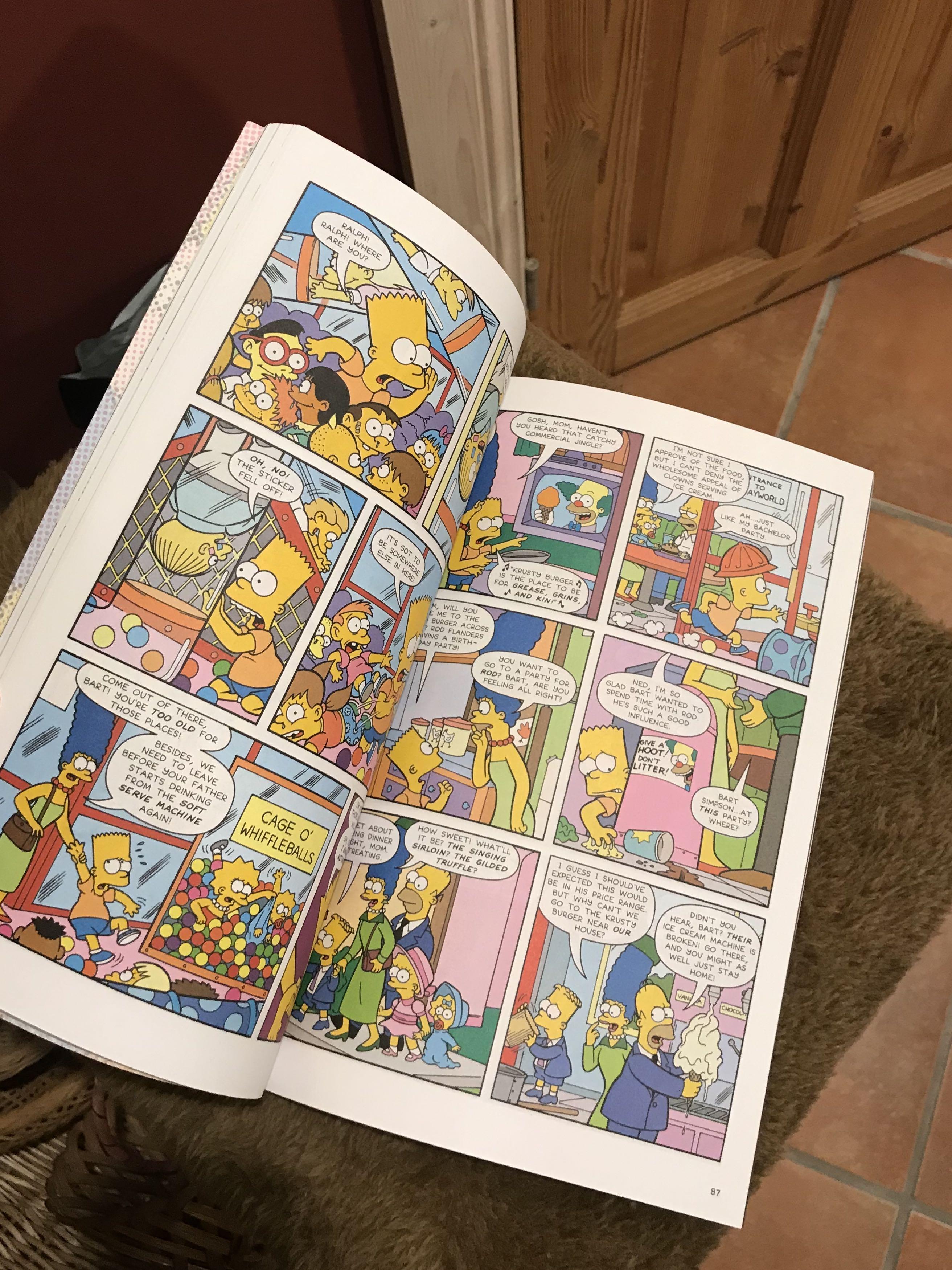 The Simpsons Comic Book, Hobbies & Toys, Books & Magazines, Children's ...