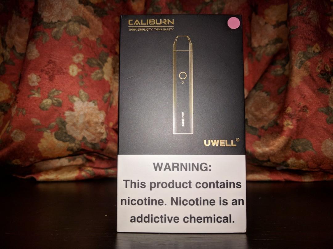 Uwell Caliburn Pink Pod, Health & Nutrition, Massage Devices on Carousell