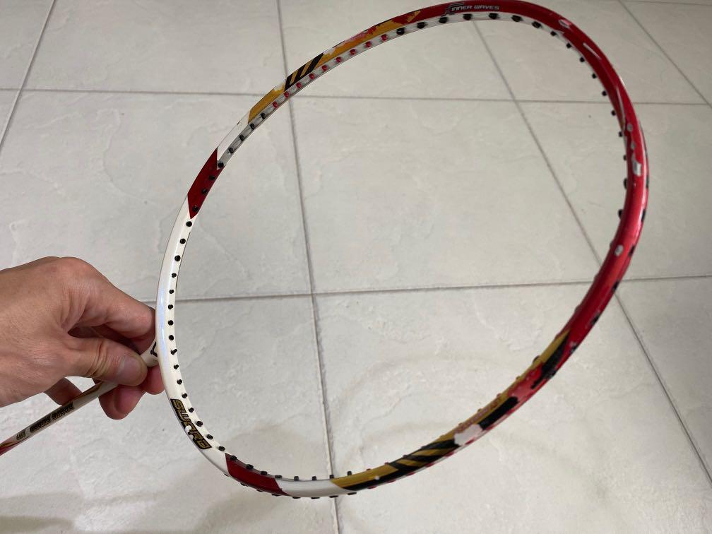 Victor Bravesword LYD badminton racket, Sports Equipment, Sports ...