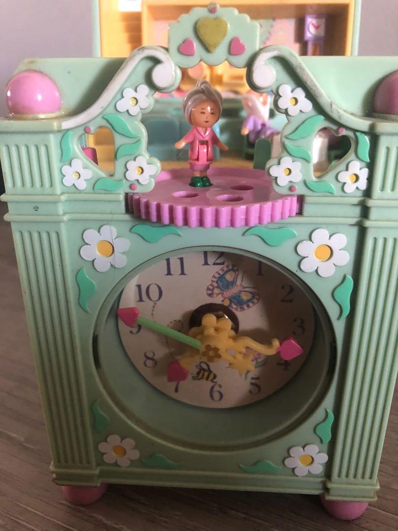 Vintage Polly Pocket Clock Set with Figurines, Hobbies & Toys, Toys ...