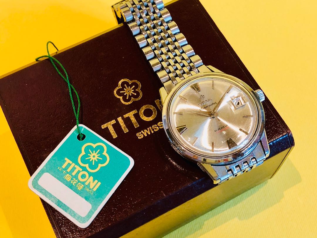 Vintage Titoni Airmaster watch, Women's Fashion, Watches & Accessories ...