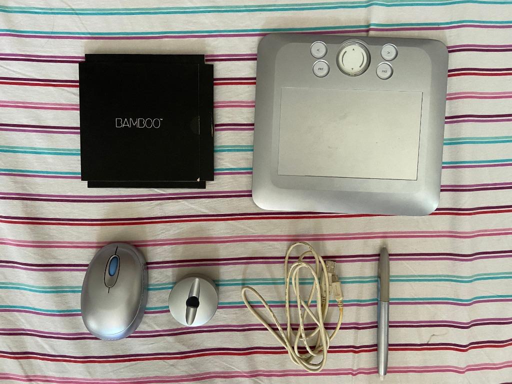 Wacom Bamboo Fun Small USB Pen Tablet with Cordless Pen, Mobile Phones ...