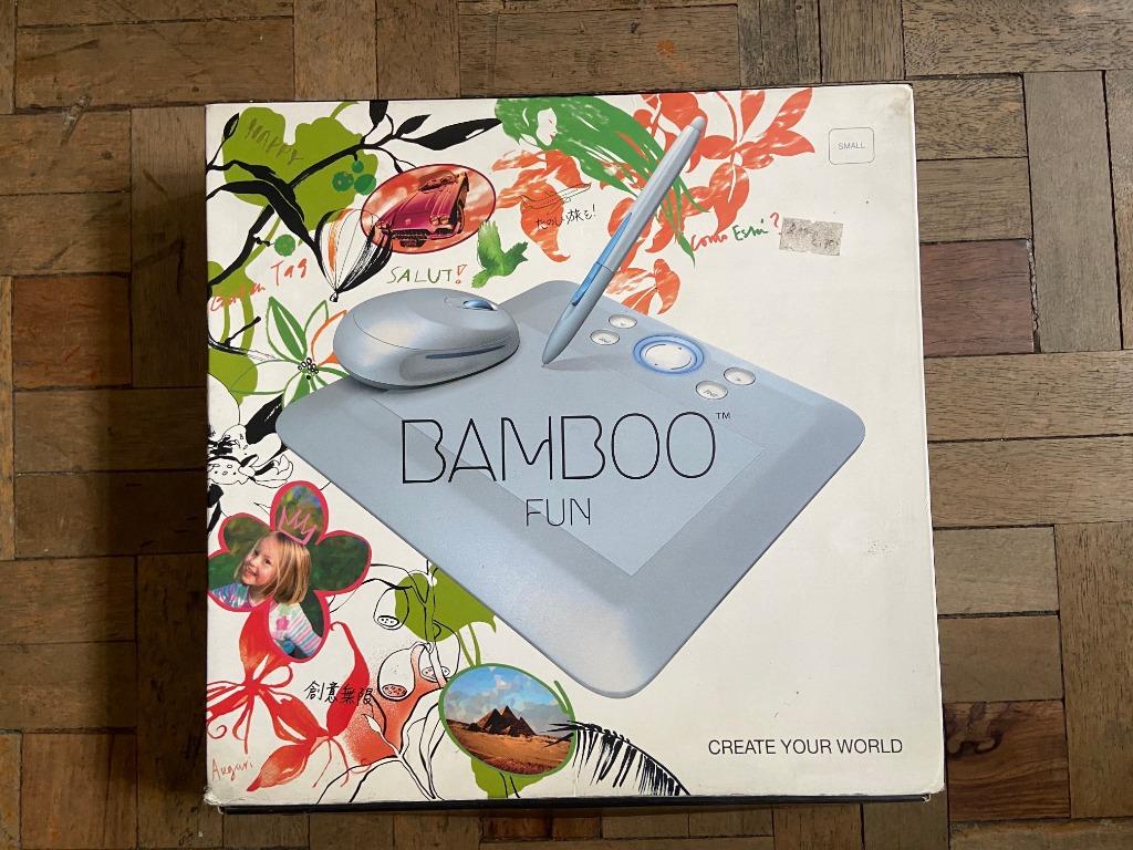 Wacom Bamboo Fun Small USB Pen Tablet with Cordless Pen, Mobile Phones ...