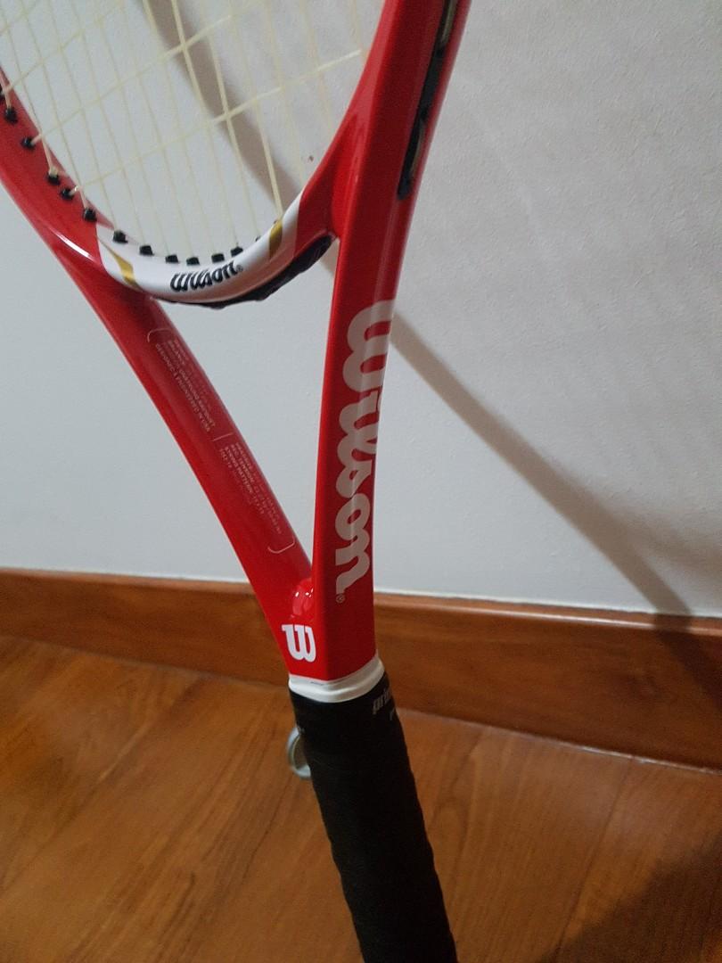 Wilson Federer Pro 105, Sports Equipment, Sports & Games, Racket & Ball ...