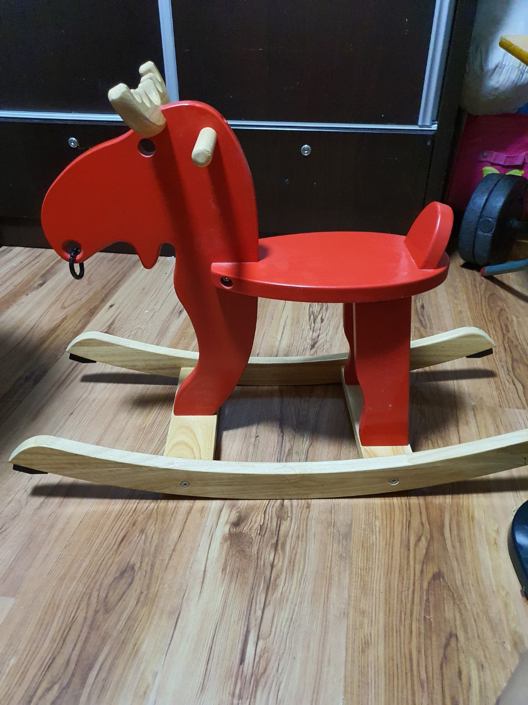 Wooden Rocking Horse, Babies & Kids, Baby Nursery & Kids Furniture ...