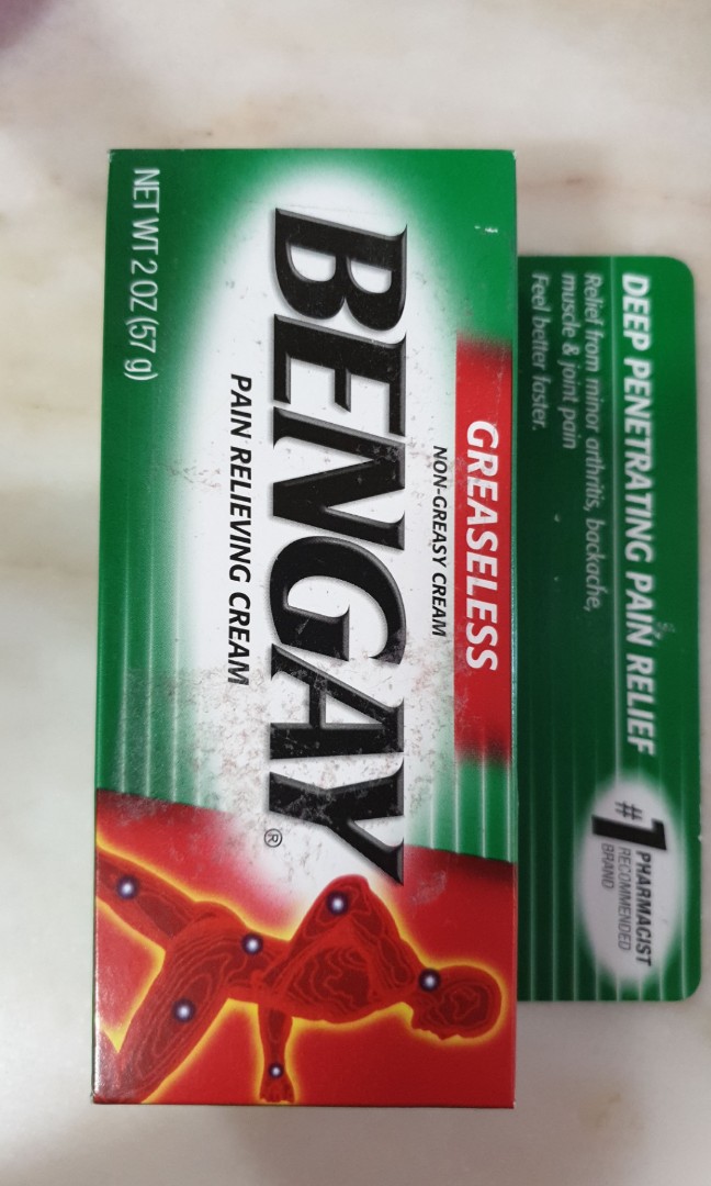 $15/pc Bengay pain Relieving cream, Health & Beauty, Bath & Body on ...
