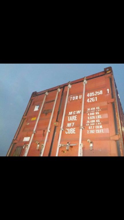 40ft / 40 ft std / 40std Container Van Class B Dry Shipping Container ...