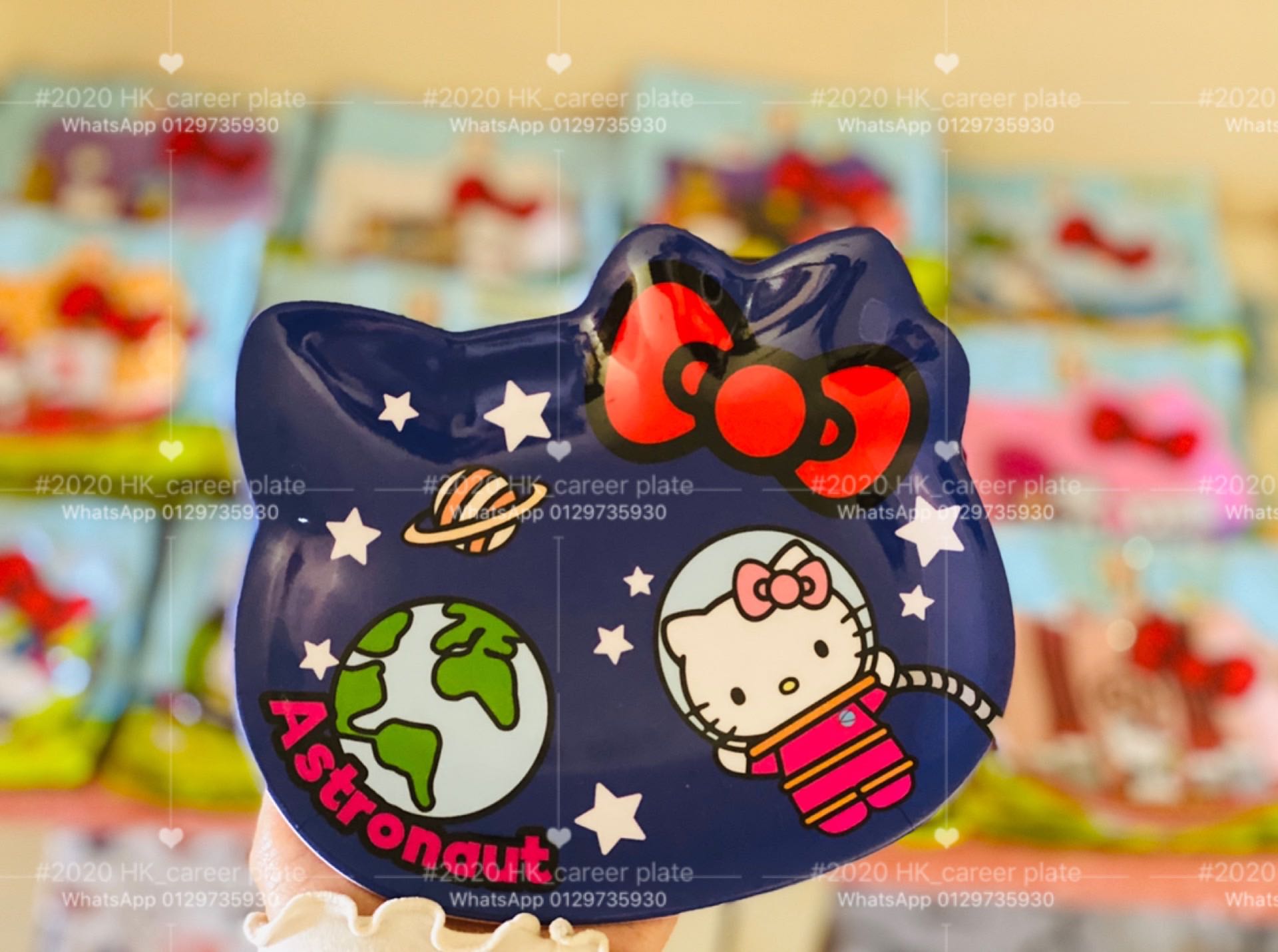 7-11 Hello Kitty Career Plates 7-Eleven, Hobbies & Toys, Collectibles ...