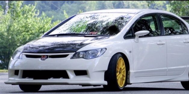 Civic FD FD2R Spoon Front Bumper & GT-Wing, Car Accessories ...