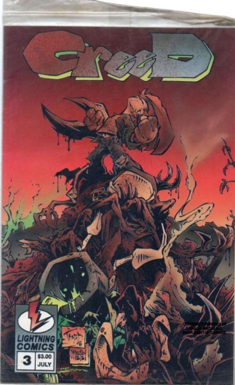 Creed (1995 2nd Series Lightning Comics) #3AP, Hobbies & Toys, Books ...