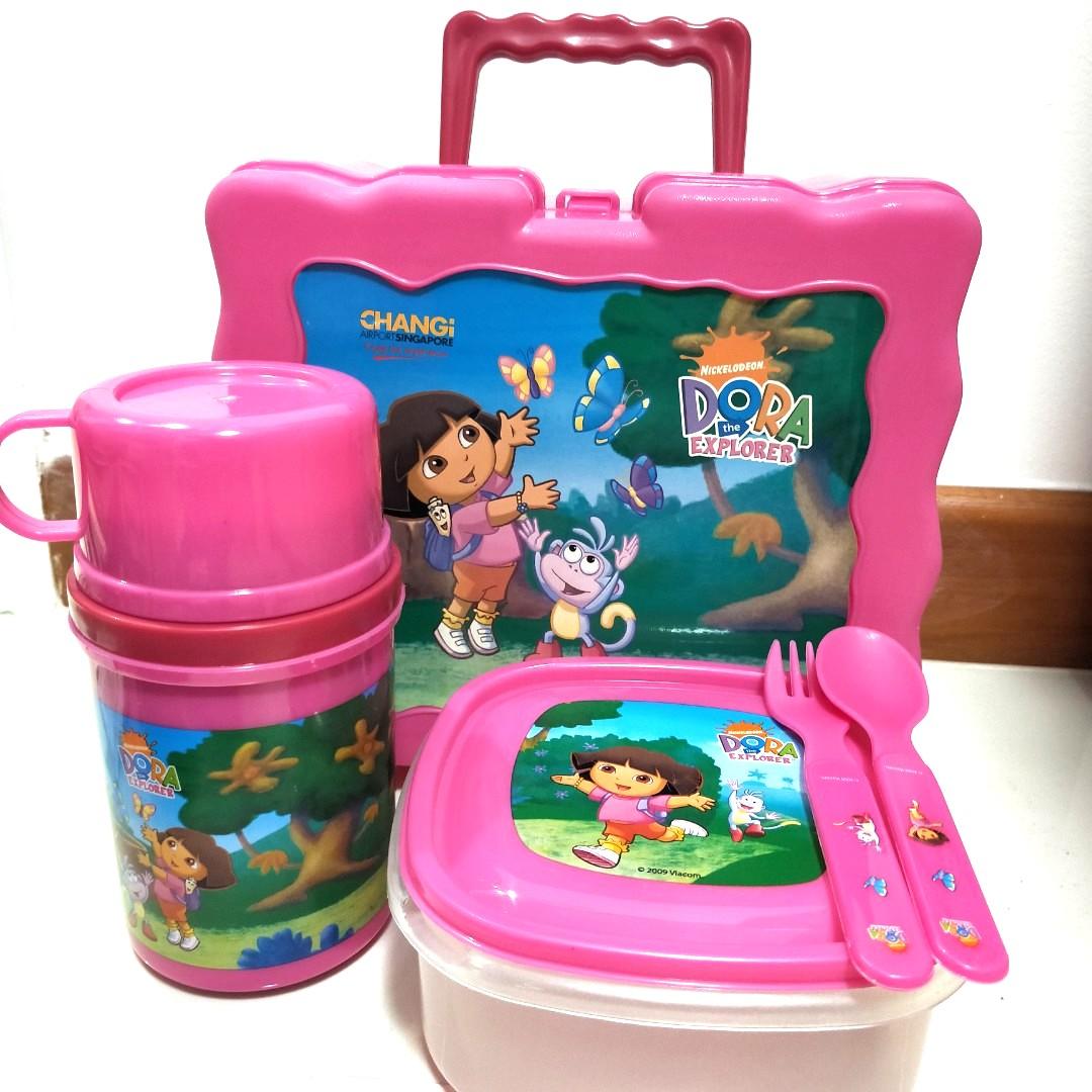 Dora Lunch Box Set, Babies & Kids, Nursing & Feeding, Weaning & Toddler ...