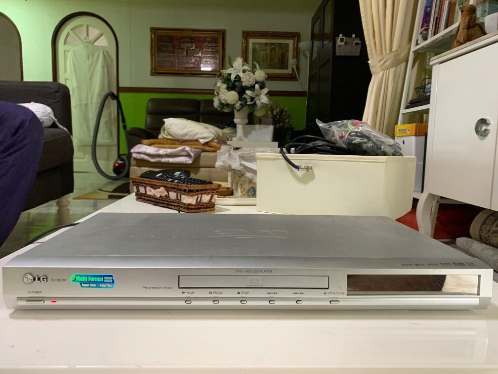 DVD Player LG MULTI FORMAT SUPER SLIM AUTOPLAY DVD/RW/JPEG/VCD/CD, TV ...