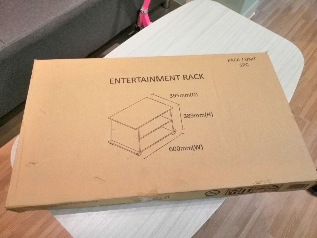 Entertainment rack, Furniture & Home Living, Bathroom & Kitchen ...