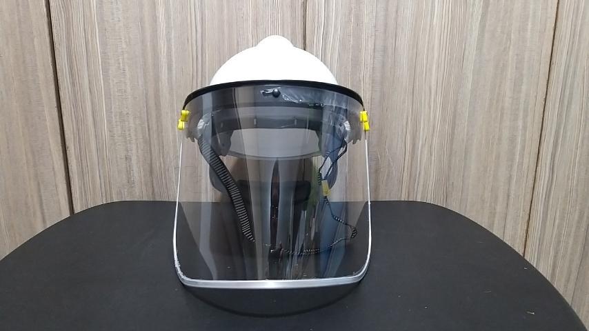 Full Face Mask Mouth Guard Shield Saliva Cove Self Protection Hard Hat ...