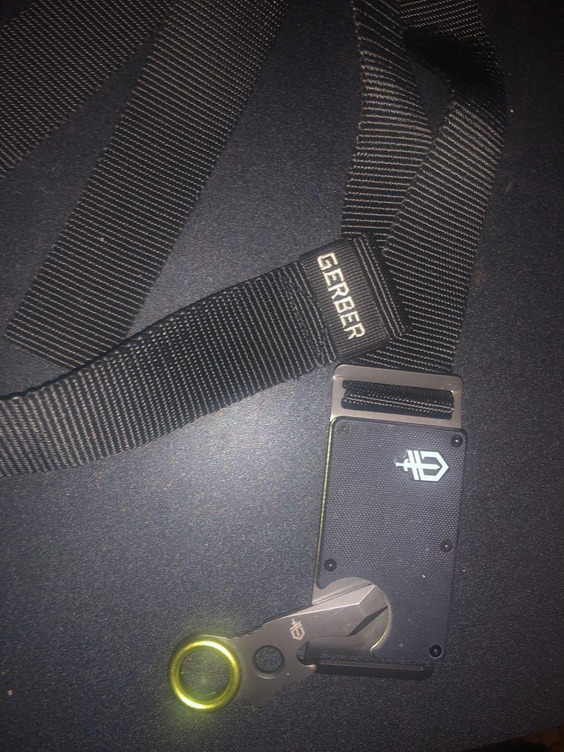gerber tactical belt, Men's Fashion, Watches & Accessories, Belts on ...