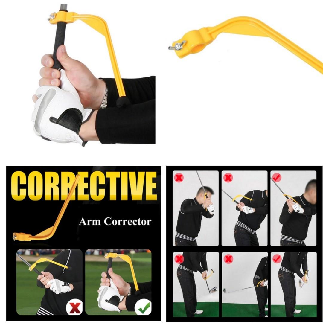 Golf Swing Trainer Beginner Gesture Alignment Training Gym Fitness Aid ...