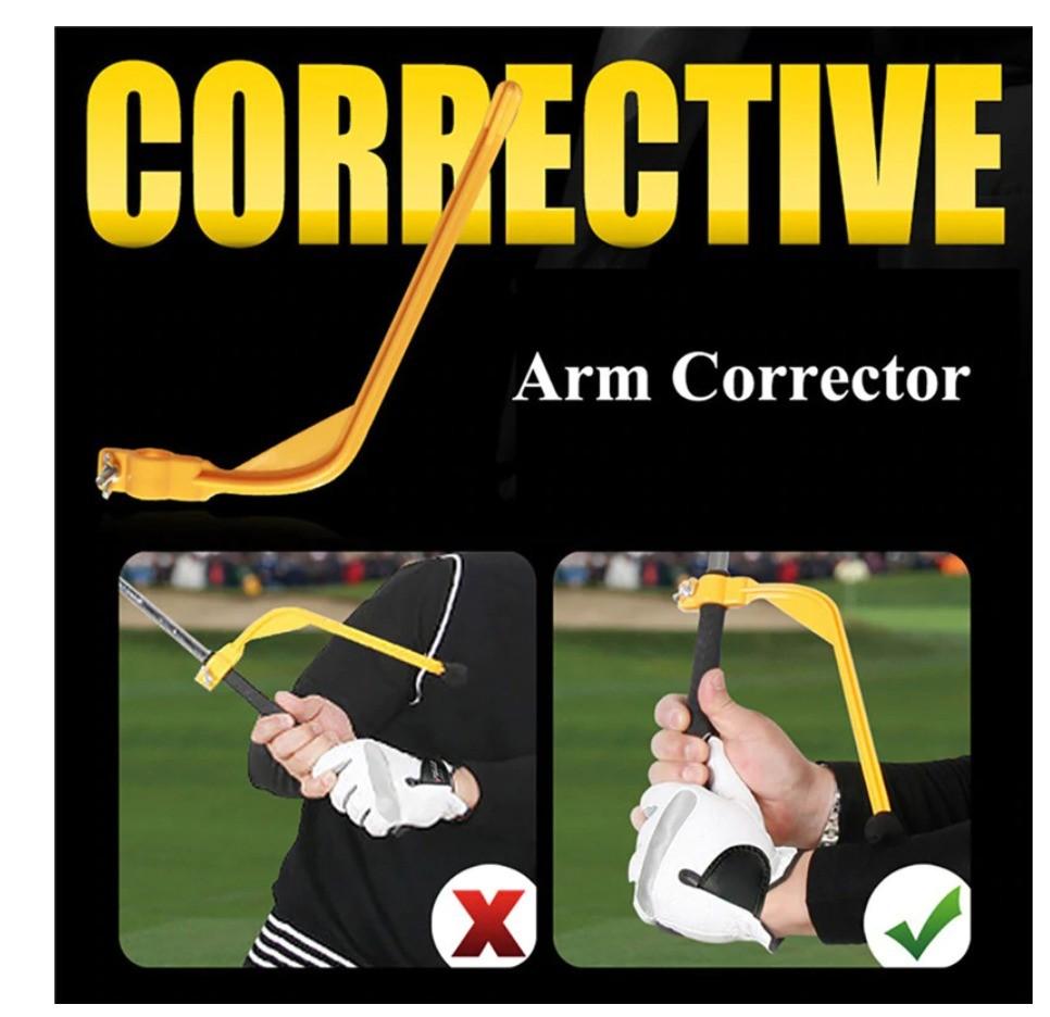 Golf Swing Trainer Beginner Gesture Alignment Training Gym Fitness Aid ...