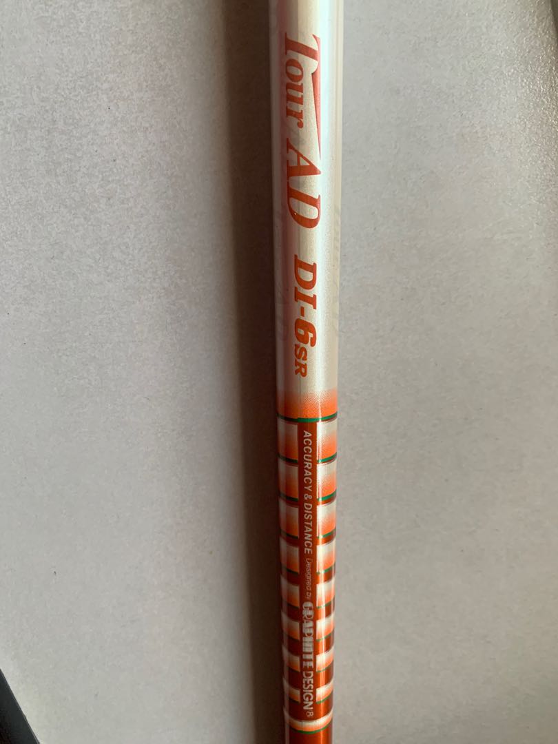Graphite Design Tour AD 6SR driver shaft with Titleist adapter., Sports ...