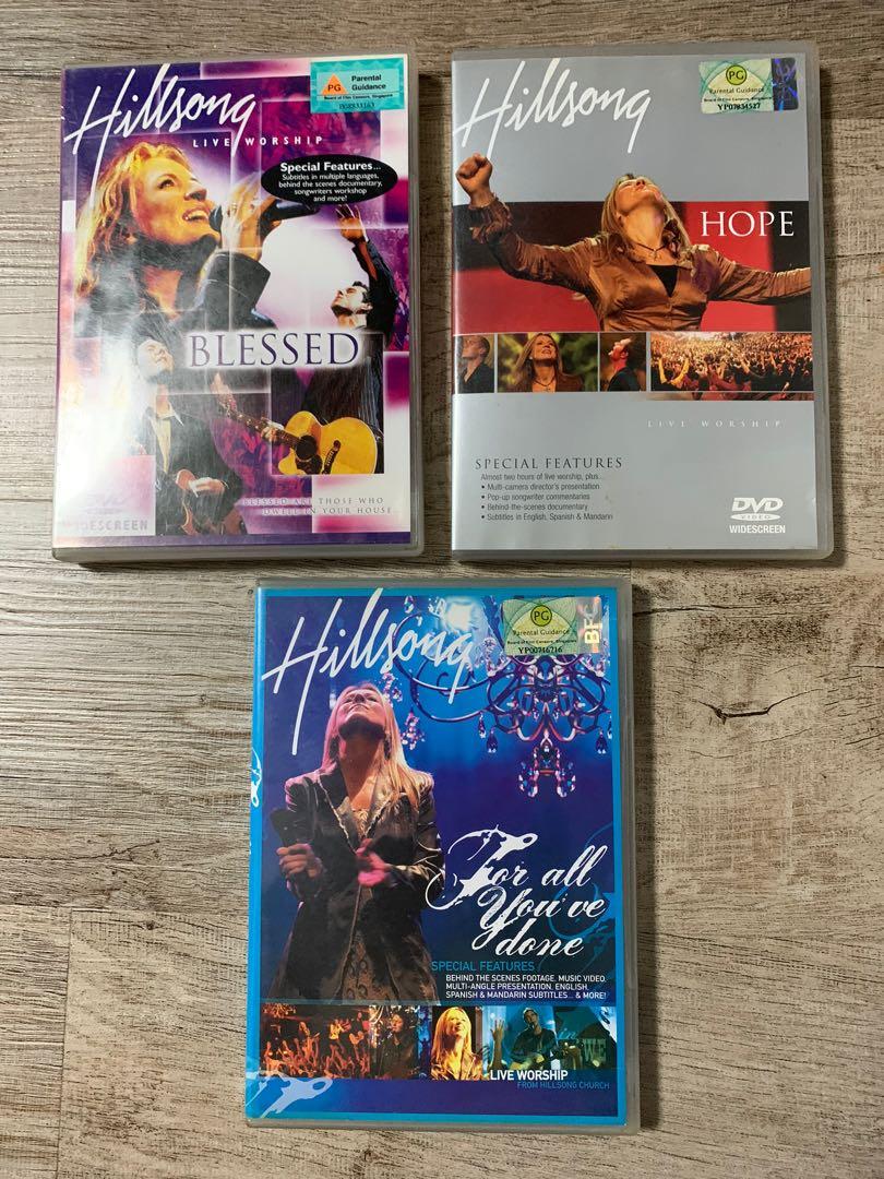 Hillsong DVD (Bundle of 3), Hobbies & Toys, Music & Media, CDs & DVDs ...