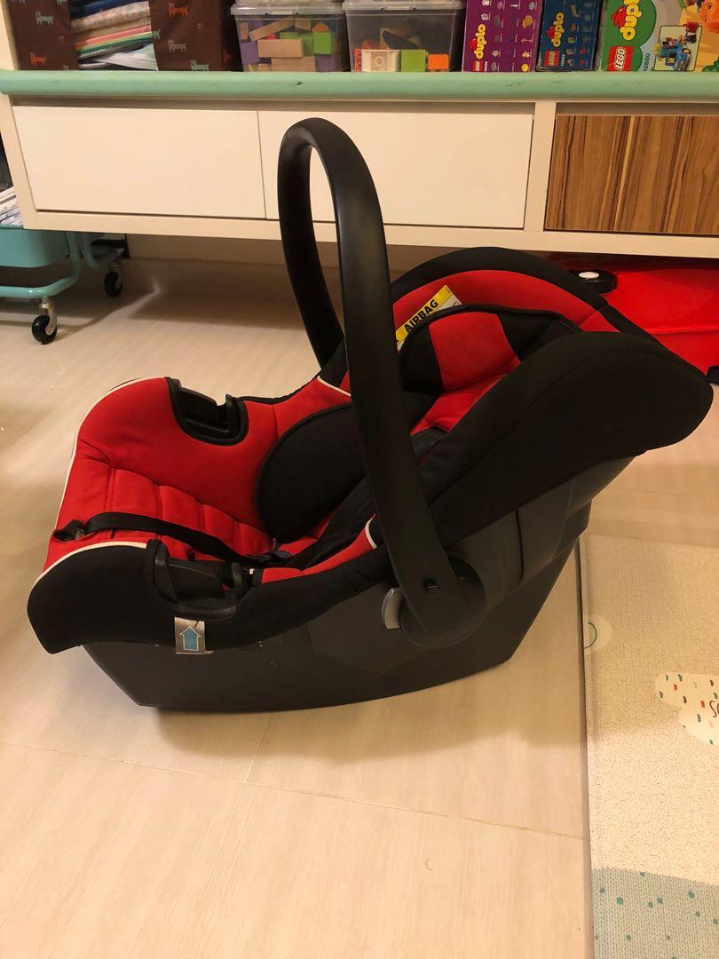 Infant Car Seat - Ferrari, Babies & Kids, Going Out, Car Seats on Carousell